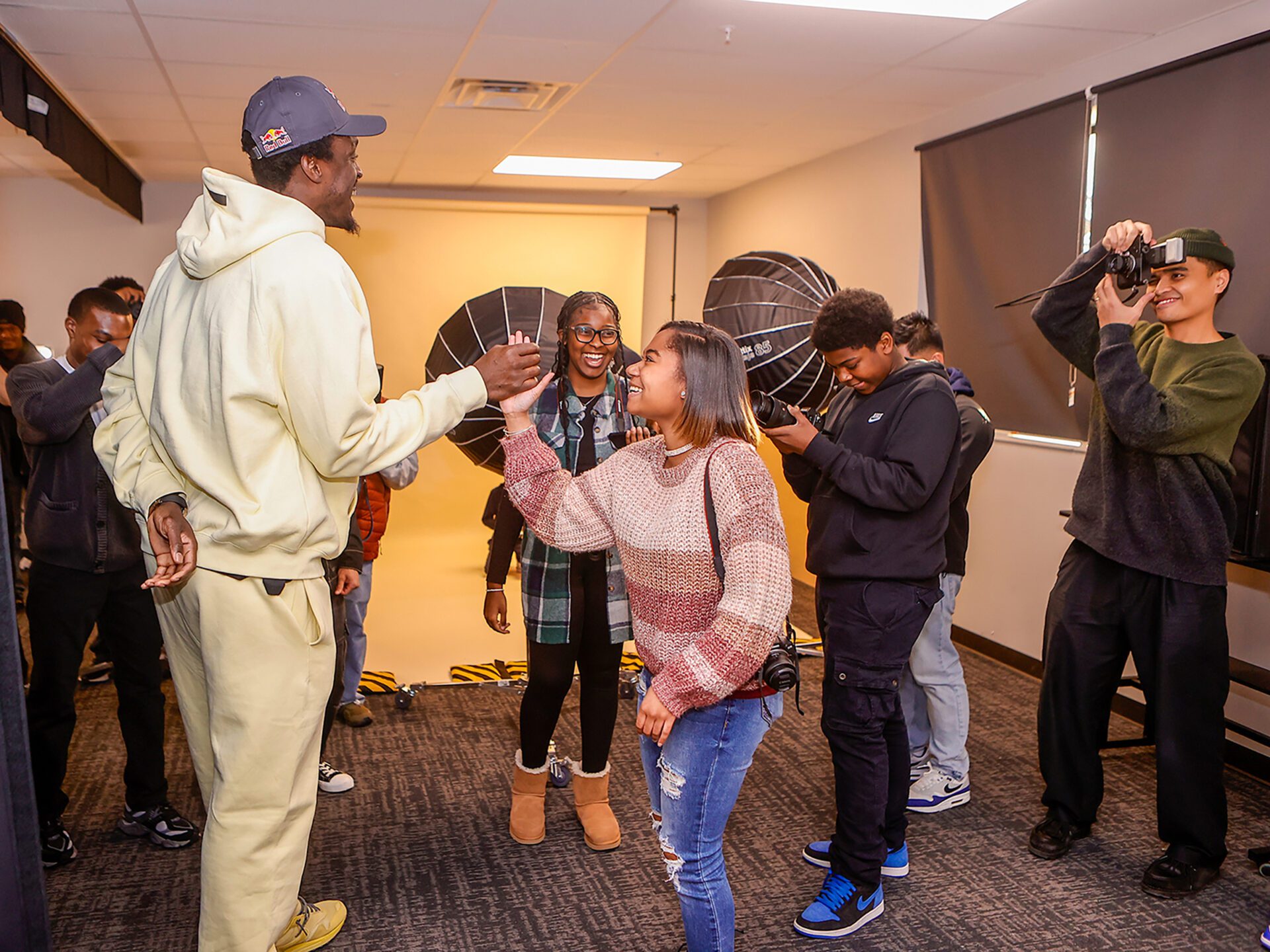 Recorder Rewind: Pascal Siakam visit 300 Cameras for 300 Kids ...