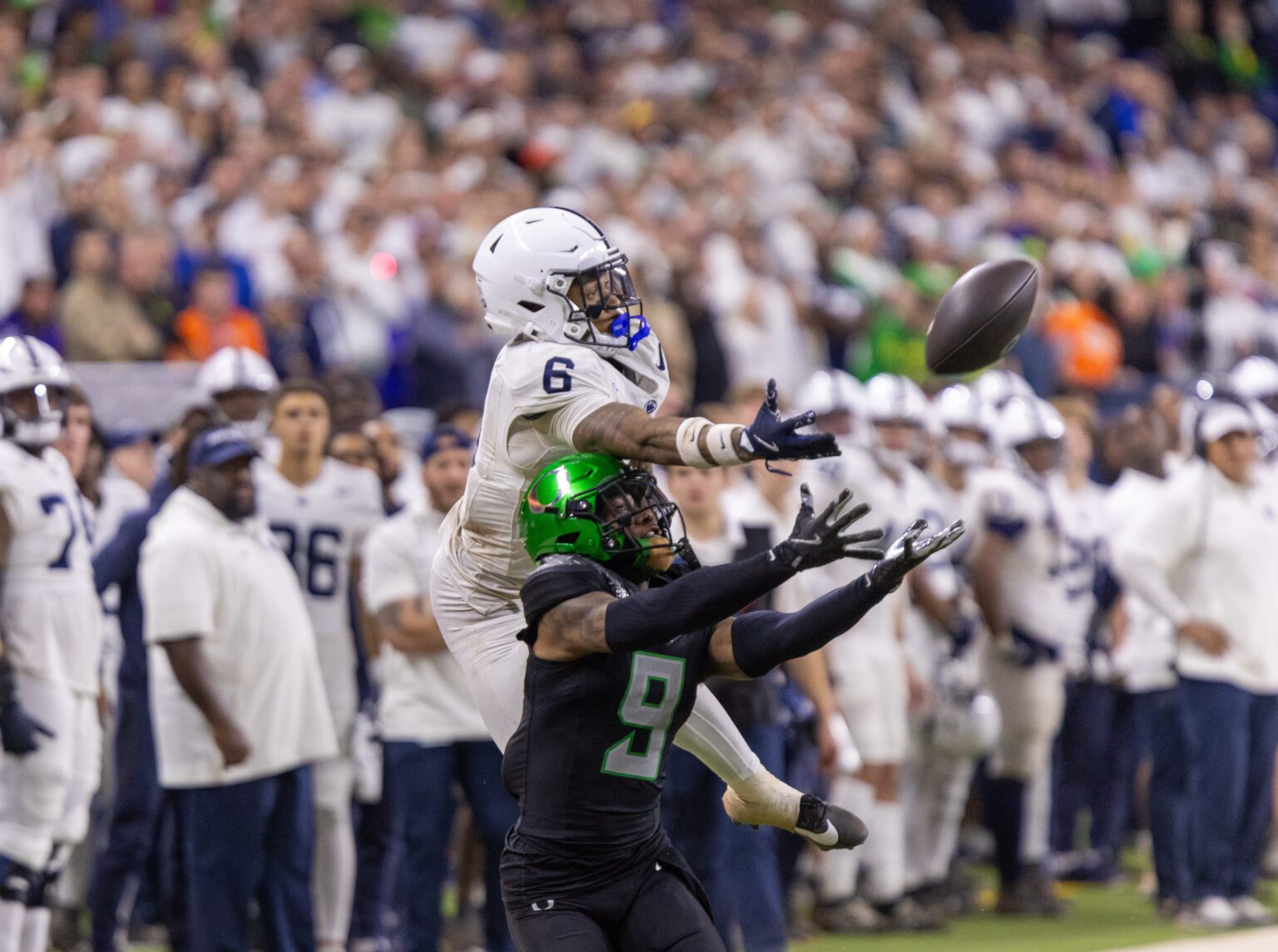 Ducks defeat Nittany Lions 45-37 in 2024 Big Ten Championship - Indianapolis Recorder