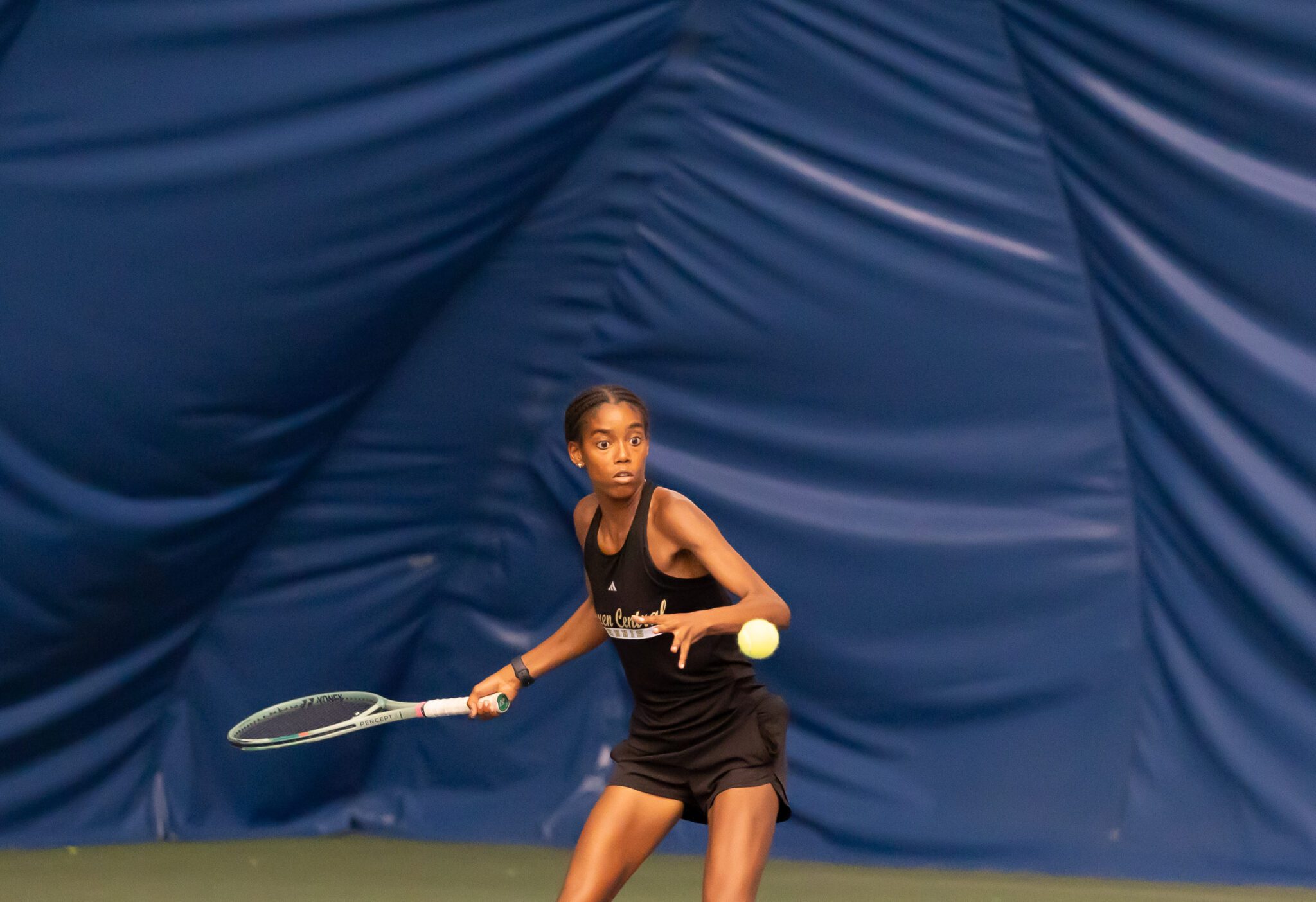 Samaya Smith makes history as Warren Central's first tennis state ...